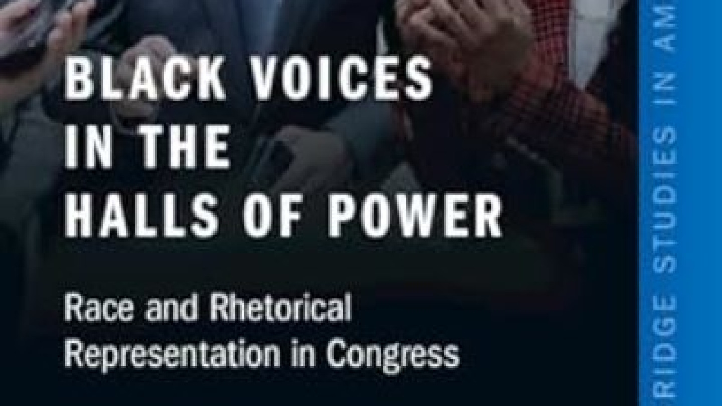 Black Voices in the Halls of Power: Race and Rhetorical Representation ...